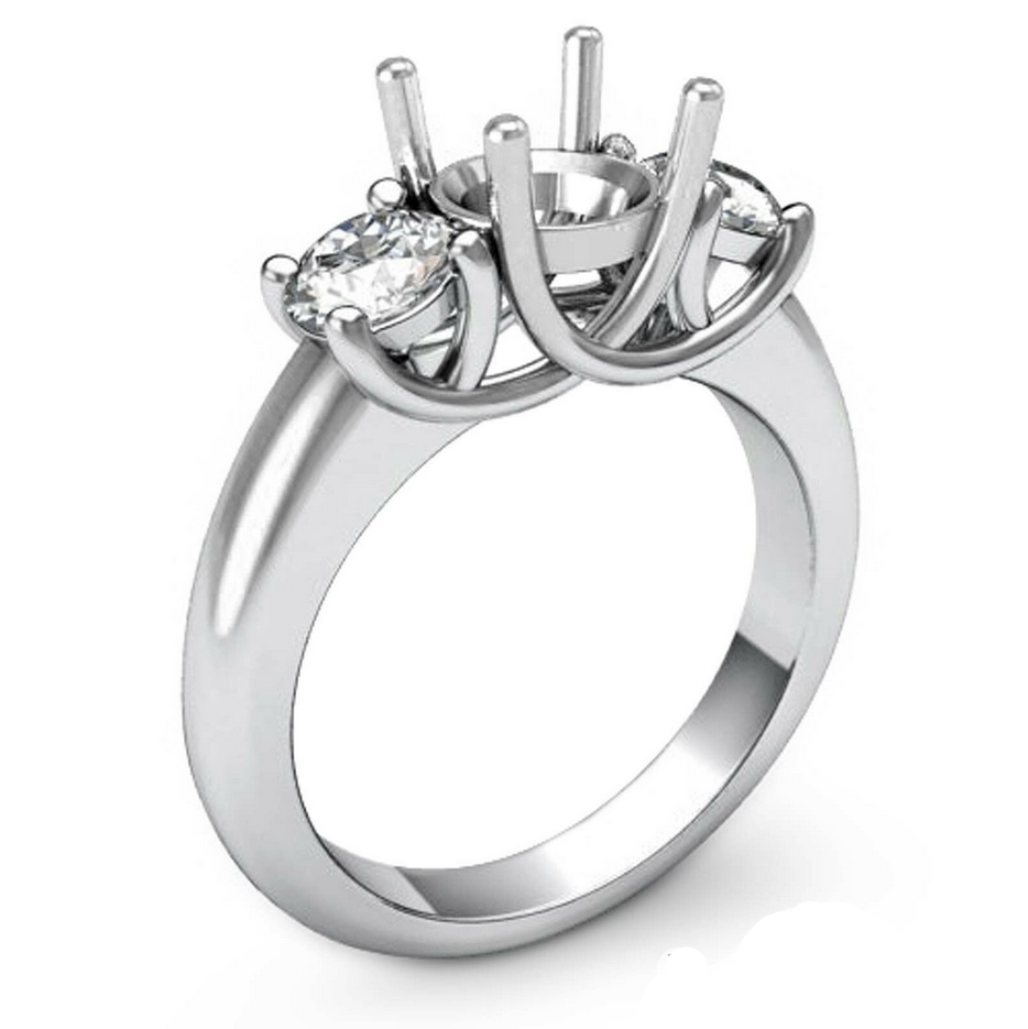 #28616 Three Diamond Trellis - Gallery of Diamonds