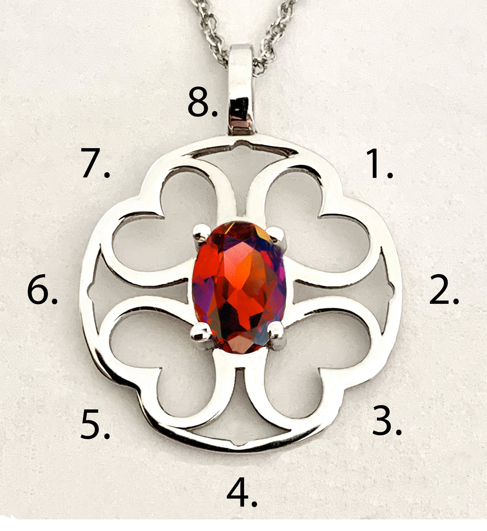 Hearts and Angels Pendant - Gallery of Diamonds